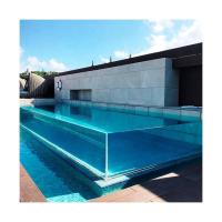 China Outdoor Above Ground Swimming Pool with High Light Transmission and Customization for sale