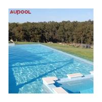 China Customer's Demand Customized Above Ground Swimming Pool with Fiberglass Plastic Acrylic for sale
