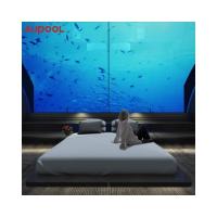 China Customer's Demand Customized Above Ground Swimming Pool with Fiberglass Plastic Acrylic for sale
