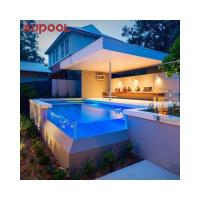 China Plastic Above Ground Swim Spa Pools Perfect for Garden Villas Hotels Gyms and Schools for sale