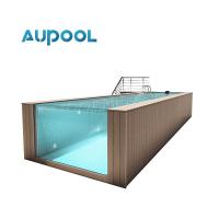 China AUPOOL Endless Backyard Workout Resistance Swimming Pool Non-Yellowing for 30 Years for sale