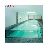 China Customized Acrylic Swimming Pool Window with High Light Transmission 93% and Air Pump for sale