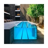 China Lucite Material Acrylic Sheet Made Window Swimming Pool for Backyard Above Ground for sale