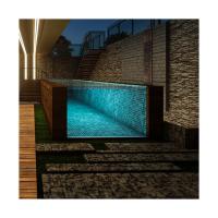 China Custom Container Pool with Window Shower House and Spa High Light Transmission 93% for sale