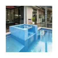 China Custom Container Pool with Window Shower House and Spa High Light Transmission 93% for sale