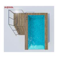 China Outdoor Glass Spa Above Ground Pools Clear Acrylic Sheet for Pool Design Flexibility for sale