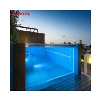 China Villa Pool Air Pump Accessories 50mm 80mm Thick Full Clear Acrylic Glass Sheet Panel for sale