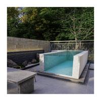 China Family Swimming Season Essential Custom Transparent Plexiglass Acrylic Sheet Swimming Pool with Air Pump for sale