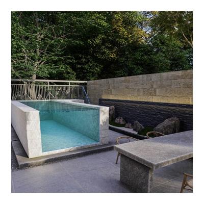 China Acrylic Fiberglass Freestanding Container Swimming Pool TUV Certified for Family Sports for sale