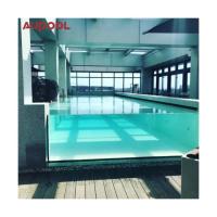 China Outdoor Playground Custom Acrylic Glass Sheet for Family Swimming Pools on Playground for sale