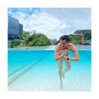 China Customized Above Ground Fiberglass Jet Stream Swimming Pool with Durable Balance Tank for sale