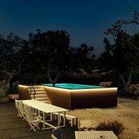 China Ground Container Pools Prefab Swimming Pool Made of Composite Steel Plate and FRP for sale