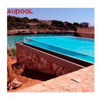 China Customized Acrylic Sheet for Pool Wall Customer's Demand in 65mm 75mm 80mm 90mm 100mm for sale