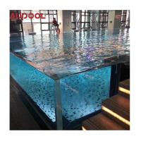 China Customized Acrylic Sheet for Pool Wall Customer's Demand in 65mm 75mm 80mm 90mm 100mm for sale