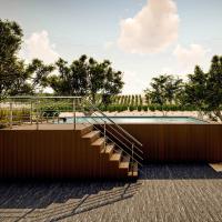 China Clear Acrylic Panel Aupool Portable Outdoor Freestanding Container Luxury House Villa for sale