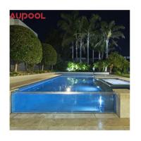 China Outdoor Acrylic Pool Wall with 50Mm 80Mm Thick Full Clear Acrylic Glass Sheet Panel for sale