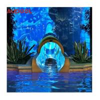 China Outdoor Acrylic Pool Wall with 50Mm 80Mm Thick Full Clear Acrylic Glass Sheet Panel for sale
