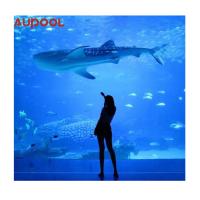 China Outdoor Acrylic Pool Wall with 50Mm 80Mm Thick Full Clear Acrylic Glass Sheet Panel for sale