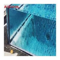 China Durable Swimming Spa Pool Led Light Water Curtain for School Hotel Villa Gym Yard for sale