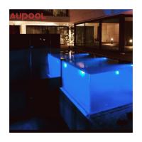China Durable Swimming Spa Pool Led Light Water Curtain for School Hotel Villa Gym Yard for sale