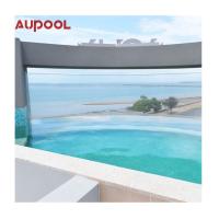 China Easy Install 36 Levels Adjustable Wall Mounted Swimming Pool with Acrylicpool Wall Water Wave Jet Machine for sale