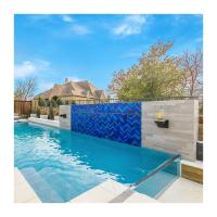 China Colorful Lighting Decoration for Outdoor Acrylic Water Sheer Descent Customized Size for sale