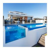 China Acrylic Glass View Window Fiberglass Pool for Portable Outdoor Garden House Swimming for sale