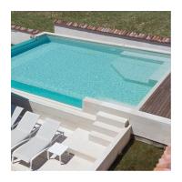 China Acrylic Glass View Window Fiberglass Pool for Portable Outdoor Garden House Swimming for sale