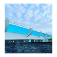 China 12m Acrylic Swimming Pool A Luxurious Addition to Aupool Spectacular Hotel Rooftop for sale