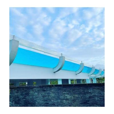 China 12m Acrylic Swimming Pool A Luxurious Addition to Aupool Spectacular Hotel Rooftop for sale