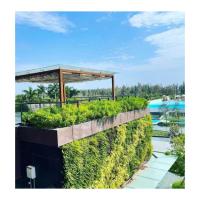 China 12m Acrylic Swimming Pool A Luxurious Addition to Aupool Spectacular Hotel Rooftop for sale