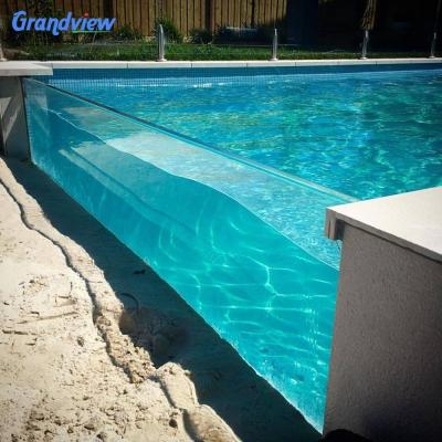 China Transparent Pool Window 30Mm 300Mm Clear Acrylic Plastic Pmma Acrylic for Swimming Pool for sale