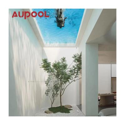 China Aupool's Customized Swimming Pools Acrylic Frame Wall Big Pool for Hotels and Gyms for sale