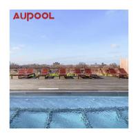 China Swimming Pool Acrylic Glass Sheet Aupool 50Mm Tunnel Cylinder for Resort Garden House for sale