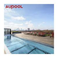 China Swimming Pool Acrylic Glass Sheet Aupool 50Mm Tunnel Cylinder for Resort Garden House for sale