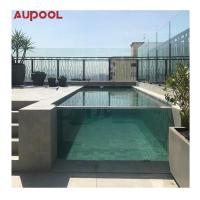 China Popular Custom Infinity Edge Clear Thick Acrylic Glass Sheet for Thick Glass Aquarium for sale