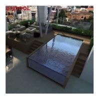 China Modern Design 8 Meters Jets Surfing Body Massage Swim Spa with Endless Acrylic Panels for sale