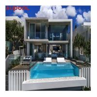 China Outdoor Prefabricated Acrylic Pool Window with UV Protection and Overflow Design for sale
