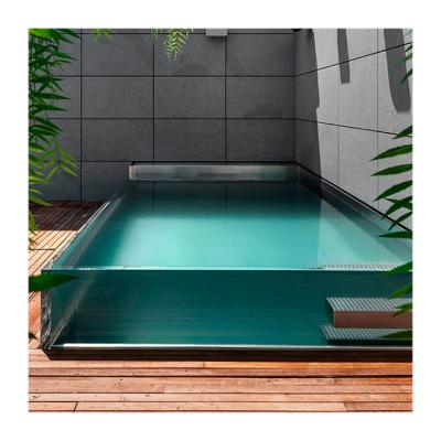 China Create Your Perfect Outdoor Oasis with Aupool's Endless Pools Swimming Container Pool for sale