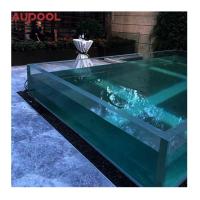 China Transparent Water Bridge with High Light Transmission and 1.2g/cm3 Density in the Sky for sale