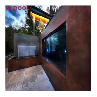 China Prefab Luxury Lap Backyard House with Furnished Swimming Pool and Customizable Design for sale