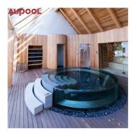 China Durable Luxury Transparent Acrylic Glass Sheet for Swimming Pools and Fish Aquariums for sale