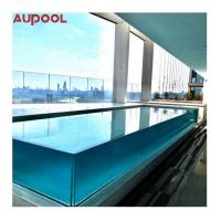 China Durable Luxury Transparent Acrylic Glass Sheet for Swimming Pools and Fish Aquariums for sale