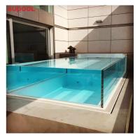 China Customized High Diaphaneity Acrylic Swimming Pool for Thermostatic Spa and Pools for sale