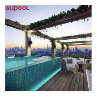 China Pool Container Acrylic Plexiglass Sheet for Outdoor Infinity Swimming Pool Design for sale