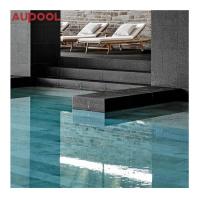 China Pool Container Acrylic Plexiglass Sheet for Outdoor Infinity Swimming Pool Design for sale