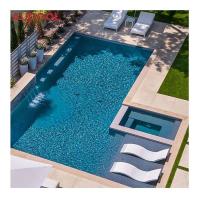China Pool Container Acrylic Plexiglass Sheet for Outdoor Infinity Swimming Pool Design for sale