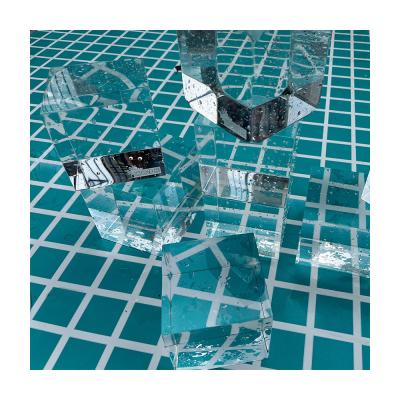 China Family Swimming Pool Acrylic Sheet High Light Transmission Diaphaneity for House Pool for sale