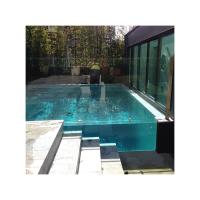China AUPOOL Fiberglass Cocktail Pool Shells for High Light Transmission 93% Modular Pools for sale