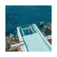 China AUPOOL Fiberglass Cocktail Pool Shells for High Light Transmission 93% Modular Pools for sale